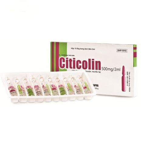 Tác Dụng Của Thuốc Citicoline 500mg Vinmec