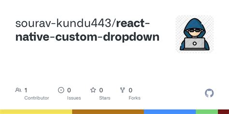 GitHub Sourav Kundu443 React Native Custom Dropdown