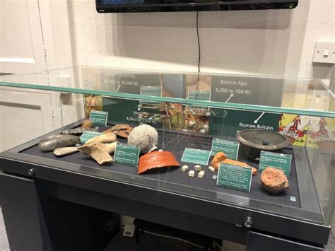 Behind The Glass Pre Historic Egham Egham Museum