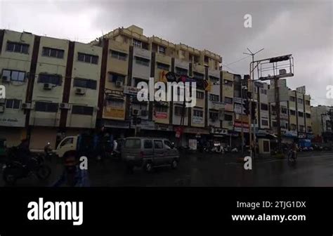 Junagadh Gujarat India June 15 2023 Heavy Rain And Winds Of Biparjoy