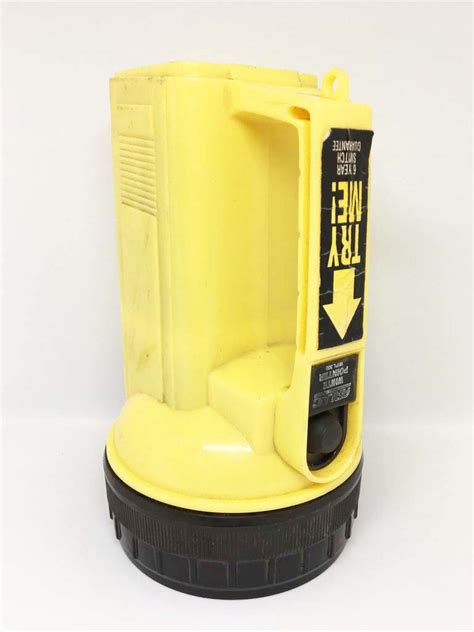 Yellow Arlec Halogen Globe Torch The Prop Collective