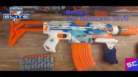 Review Nerf Battlecamo Stryfe YouTube