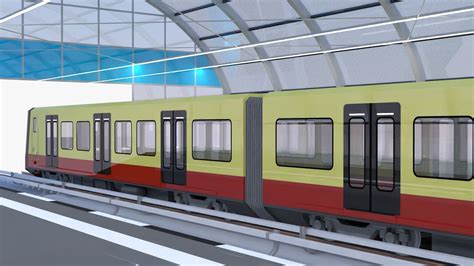 Berlin S Bahn Station 3d Model Cgtrader