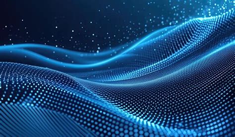 Abstract Digital Waveform Visualization Generate Ai Premium Ai Generated Image