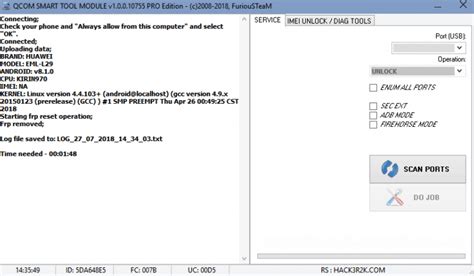 Remove Frp Huawei Clt L Test Point Eft Pro Solution Off