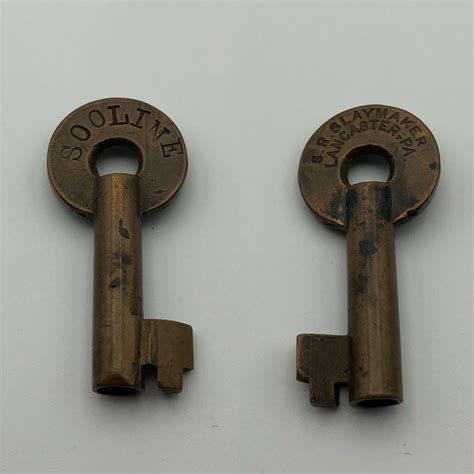 Western Railroad Americana Antiques Catalog Antique Railroad Keys