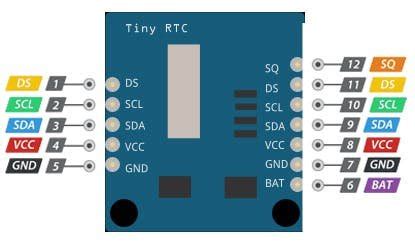 ESP8266 NodeMCU DS1307 RTC Real Time Clock with OLED
