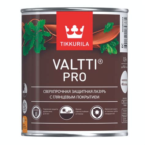 Tikkurila Valtti Pro / Тикурила Валтти Pro (база EC) 0,9 Л Антисептик ...