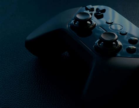 Download Dark Gaming Controller Aesthetic Wallpaper