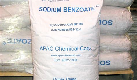 فروش بنزوات سدیم خرید بنزوات سدیم آریانا شیمی