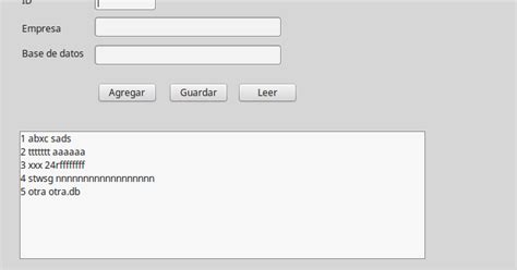 Lazarus Free Pascal Y Sql Guardar Y Leer Registros En Archivos Binarios