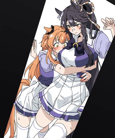 Mayano Top Gun And Narita Brian Umamusume Drawn By Unneul Danbooru