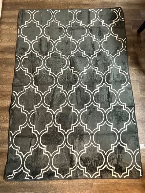 8mo Finance Amearea Fluffy Moroccan Trellis Rug Soft Shag Boho