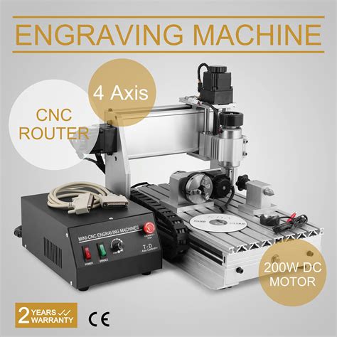 2019 Mini Engraving Machine Usb Cnc 4 Axis 3020t Usb Router Engraver
