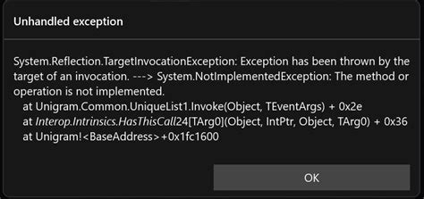 Unhandled Exception At Sending File Issue Unigramdev Unigram Github