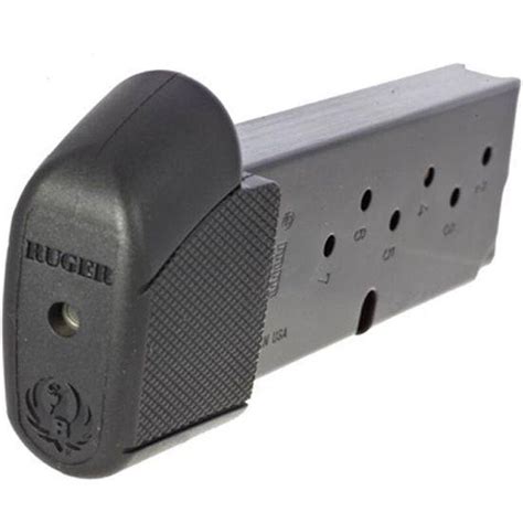 Ruger Lc9 Ec9s Lc9s Magazine 9mm Luger 9 Rounds Grip Extension Steel