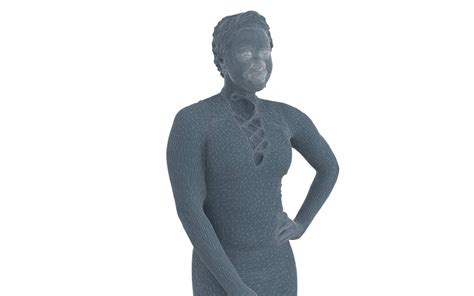 City Woman Posing D Model By Renderbot Llc