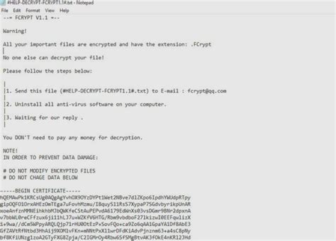 How To Remove Fcrypt CompuTips