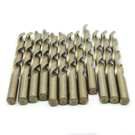 Temo 12pc Cobalt 135 Degree Jobber Drill Bit Sets Sizes 1 16 To 1 2