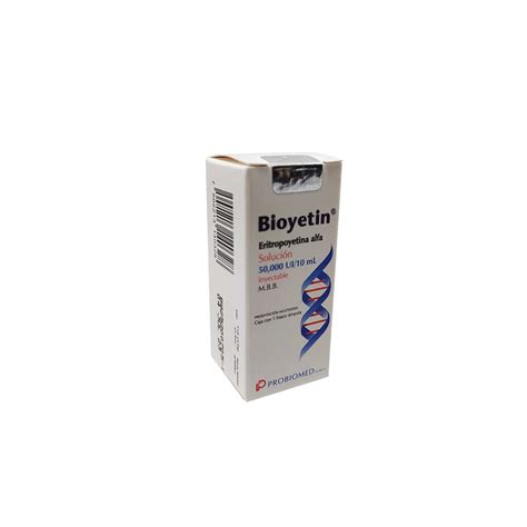 Eritropoyetina Alfa 50000 Ui 10 Ml Drogueria Clinica