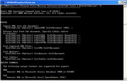 Swift XML Converter Command Line
