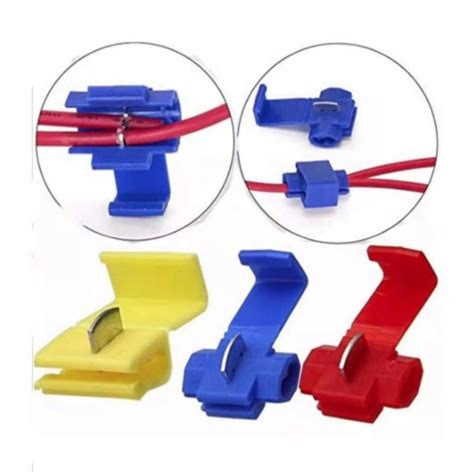 Car Wire Crimp Splitter Clip Scotch Lock Splice Quick Connection Wire