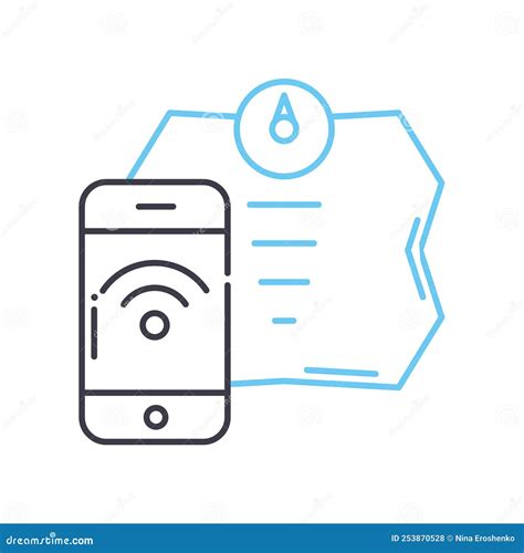 Gesture Recognition Controller Line Icon Outline Symbol Vector