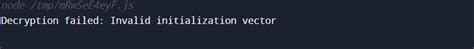 Nodejs Cryptocreatedecipheriv Method Tpoint Tech