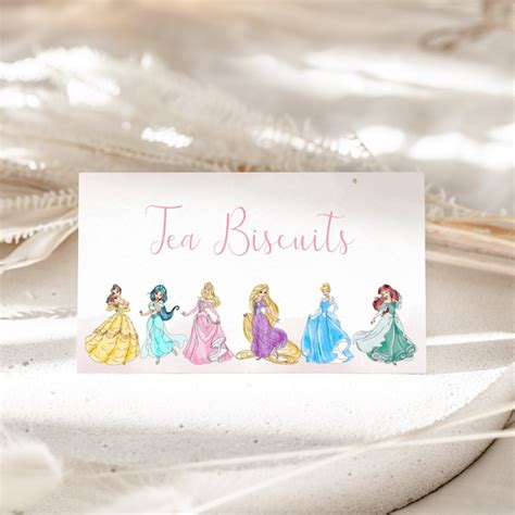 Princess Labels Etsy