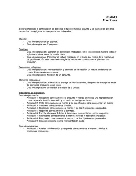 Fracciones Doc Education