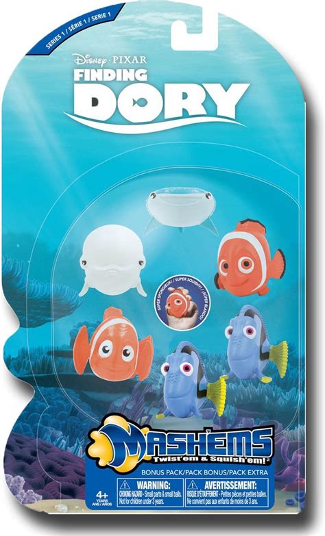 Finding Dory Mashems 6 Stuks