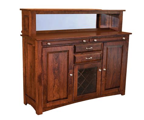 Hampton 60 Wine Server Amish Crafted Furniture