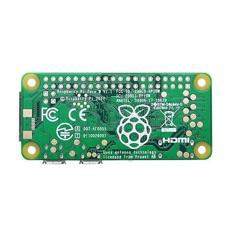 Raspberry Pi Zero W одноплатный микро ПК купить оптом и в розницу в