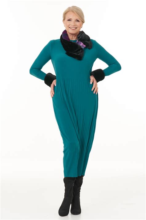Jade Long Pleated Dress Jyc Winter Chic Wedding Dresses