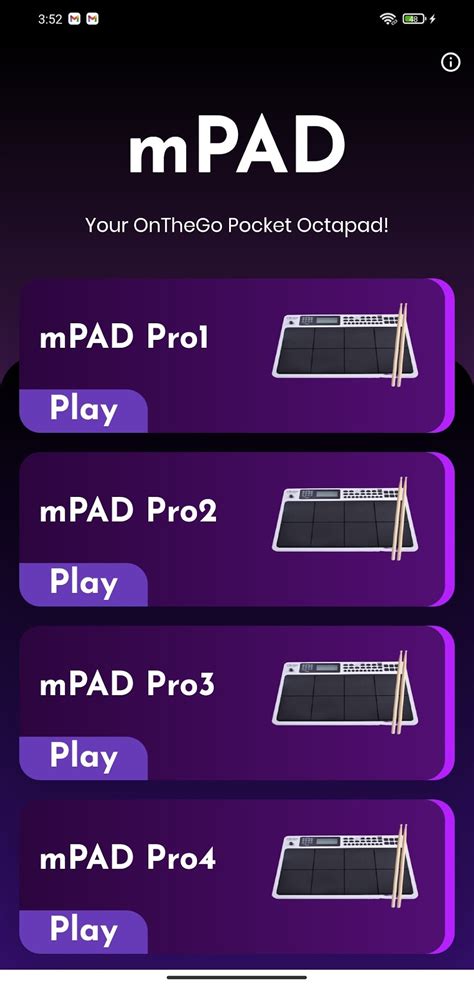 Mpad Mobile Octapad Drum For Android Download
