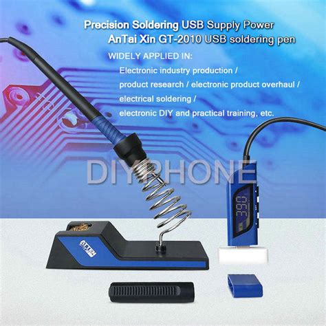 Portable Usb Soldering Iron Atten Gt 2010 5v Precision Soldering Tools
