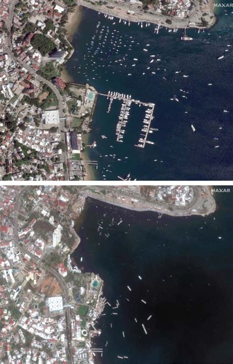 Im Genes Satelitales Revelan La Destrucci N De Acapulco