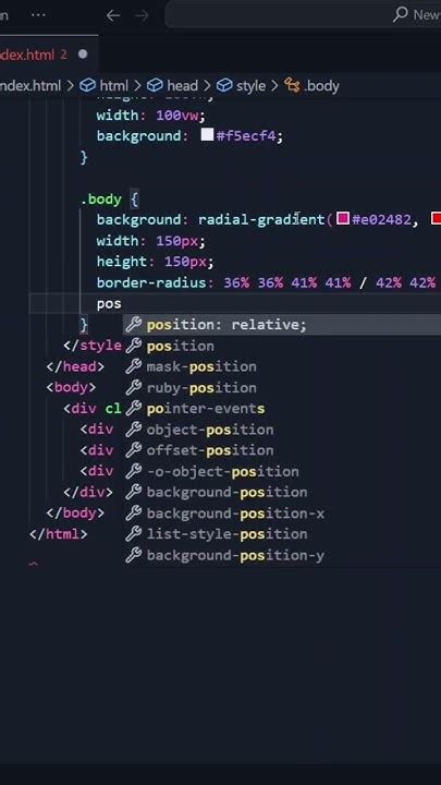 How To Create A Realistic Apple With Html And Css 🍎 Webdesign Html Css Tutorial