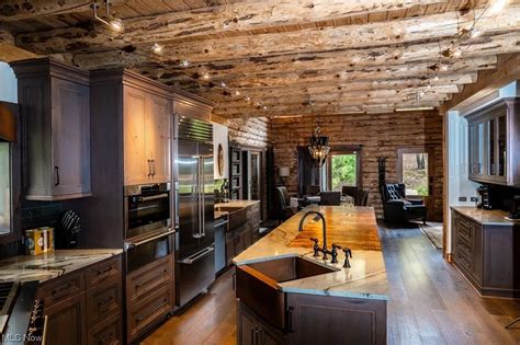 This Million Dollar Log Cabin Just Hit The Market In Medina Cleveland