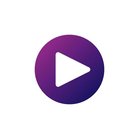 play icon vector perfect for multimedia player interface button and