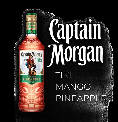Ромовий напій Captain Morgan Tiki Mango Pineapple 25 07 л 873720