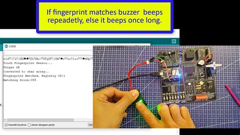 Fingerprint Sensor With Nodemcu Esp8266 Youtube