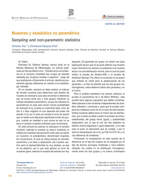 Pdf Sampling And Non Parametric Statistics