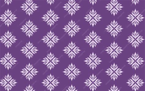 Premium Vector Floral Patten Background Seamless Patten Grid Flower Patten