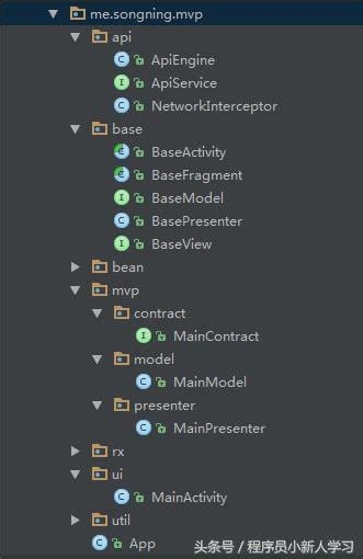使用mvp rxjava retrofit框架 每日頭條