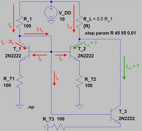 Bjt Current Source And Current Doubler Identification And Analysis Electrical Engineering