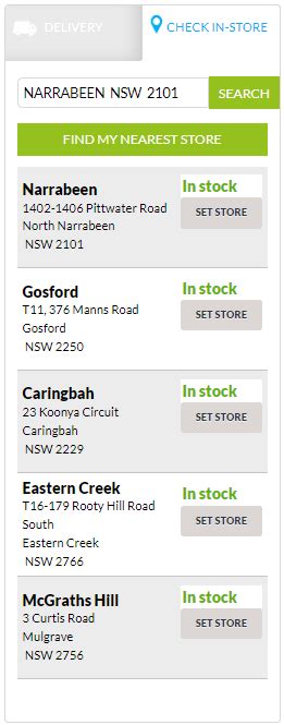 Check Stock Availability In Nearby Stores Road Tech Marine