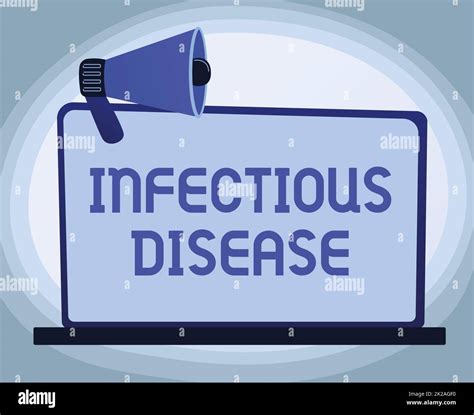 Text Caption Presenting Infectious Disease Internet Concept Caused By