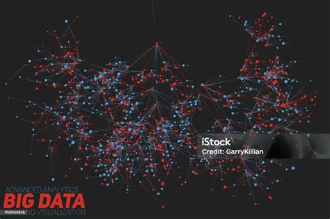 Visualisasi Pohon Big Data Infografis Futuristik Desain Estetika