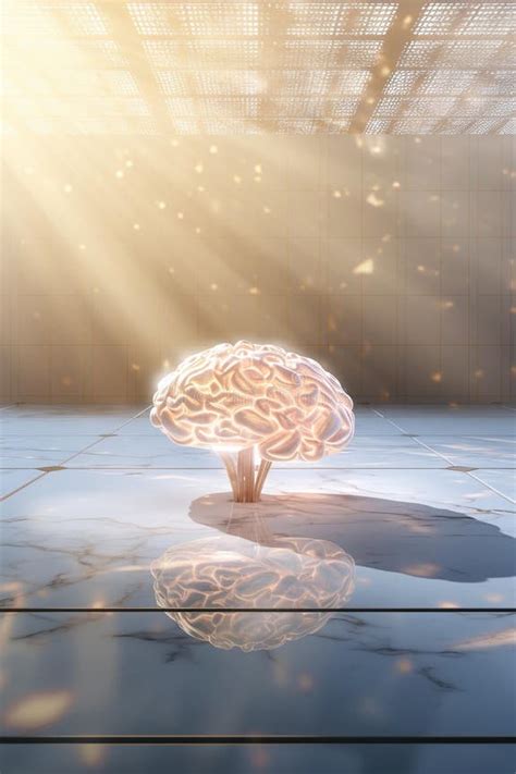 Intricate Neural Networks A Futuristic Brain In A Technological Haven
